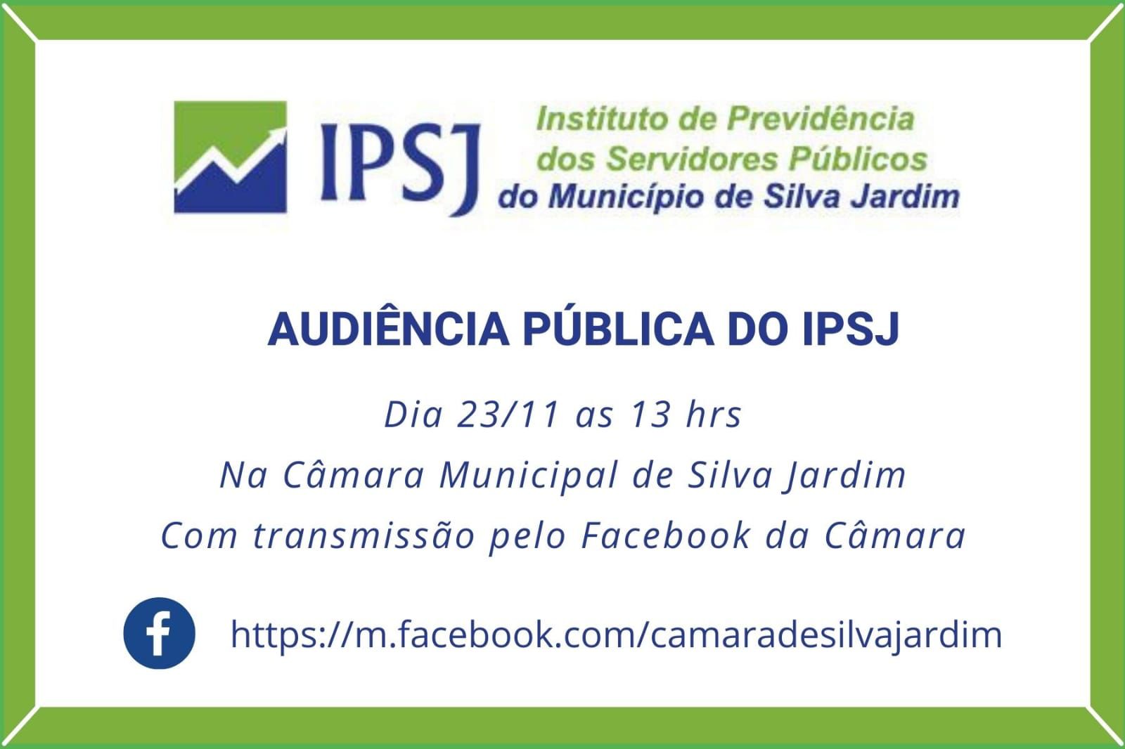 IPSJ – Instituto de Previdência dos Servidores Públicos do Município de ...